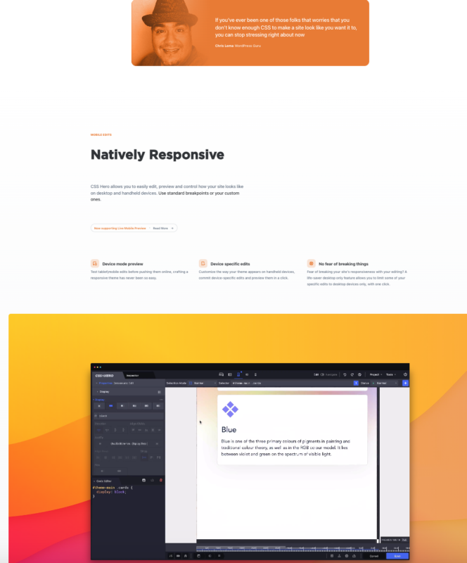 CSS Hero - The Live WordPress Theme Editor Plugin