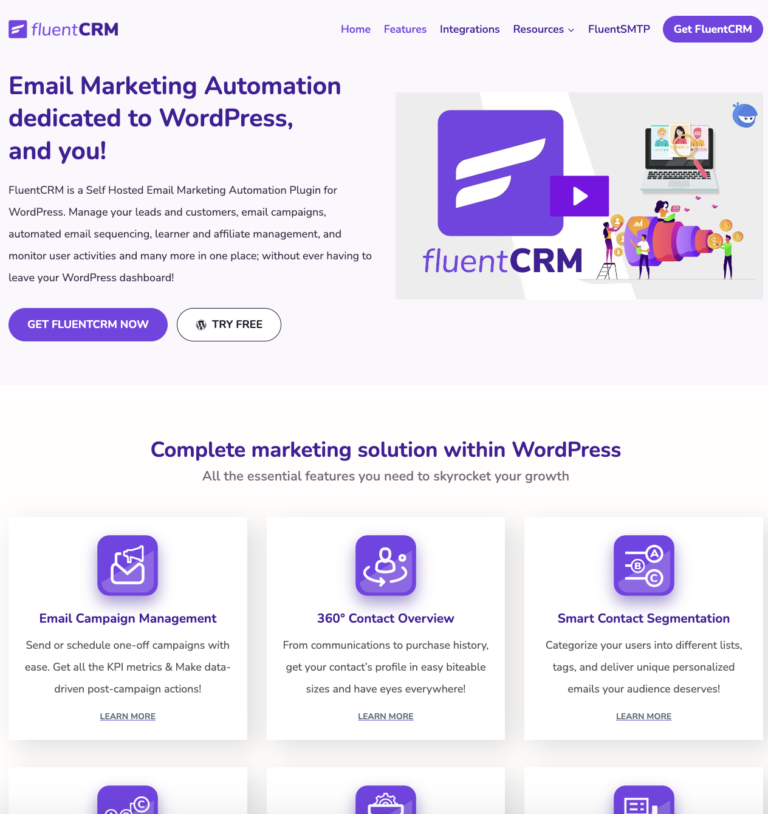 FluentCRM Pro - Marketing Automation For WordPress