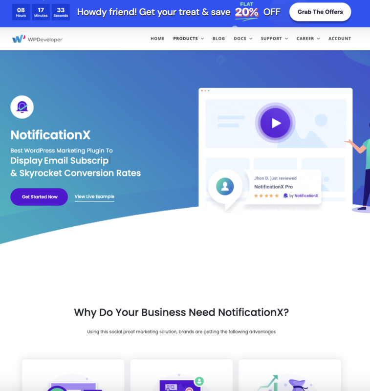 NotificationX Pro [Có Key] Lifetime Trọn đời - MuaThemeWP.VN